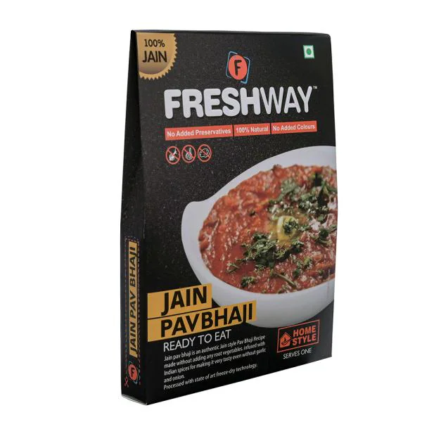 Freshway Jain Pav Bhaji + Jain Paneer Bhurji + Jain Veg Tawa Masala ...