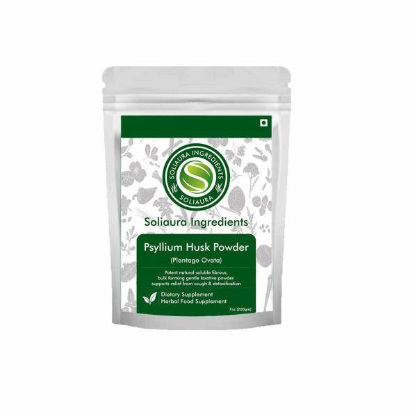 SOLIAURA PRODUCTS Psyllium Husk Powder Isabgol Atta 200g Homemade ...