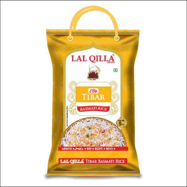 LAL QILLA ELITE TIBAR BASMATI RICE 5KG - JioMart