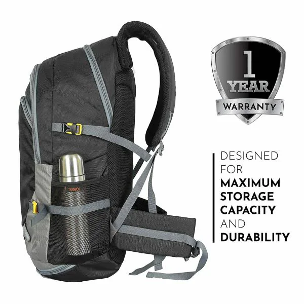 Trawoc SHK015 GREY Travel Backpack Camping Hiking Rucksack 50 L - JioMart