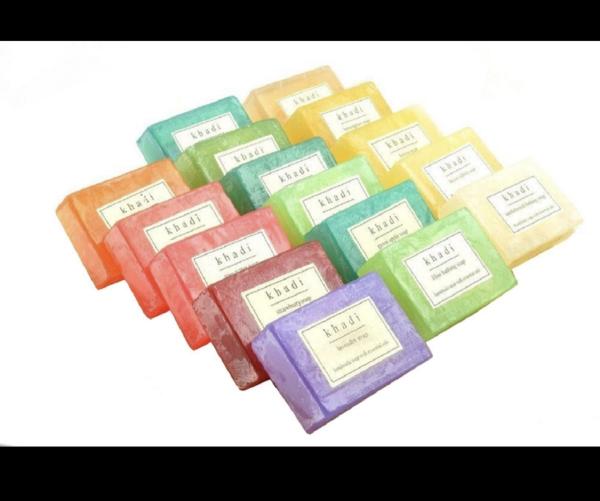 Khadi Assorted Natural Handmade Soaps 125 g (Pack of 16) - JioMart