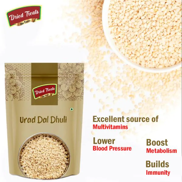 Dried Treats Urad Dal Dhuli 500g - JioMart