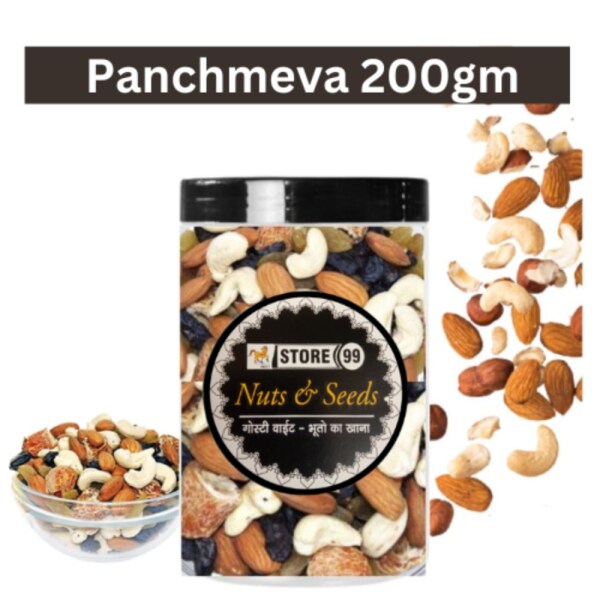 Panchmeva Dry Fruits For Puja Prasad Superfood 200 g & Mix Seeds ...