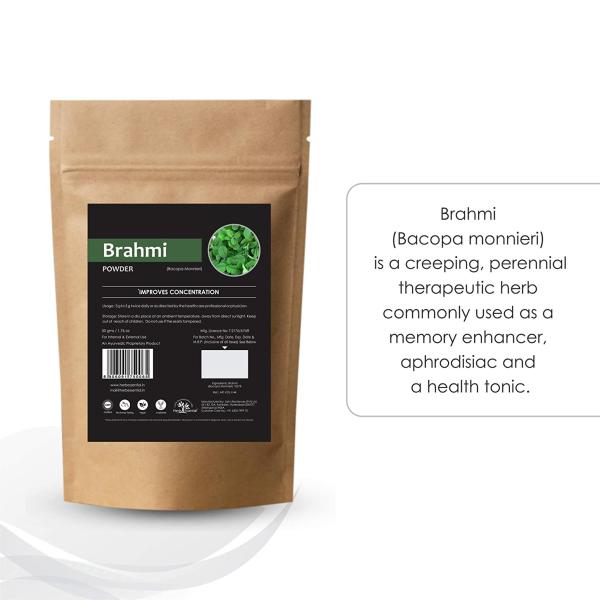 Herb Essential Pure Brahmi Powder - 50 g - JioMart