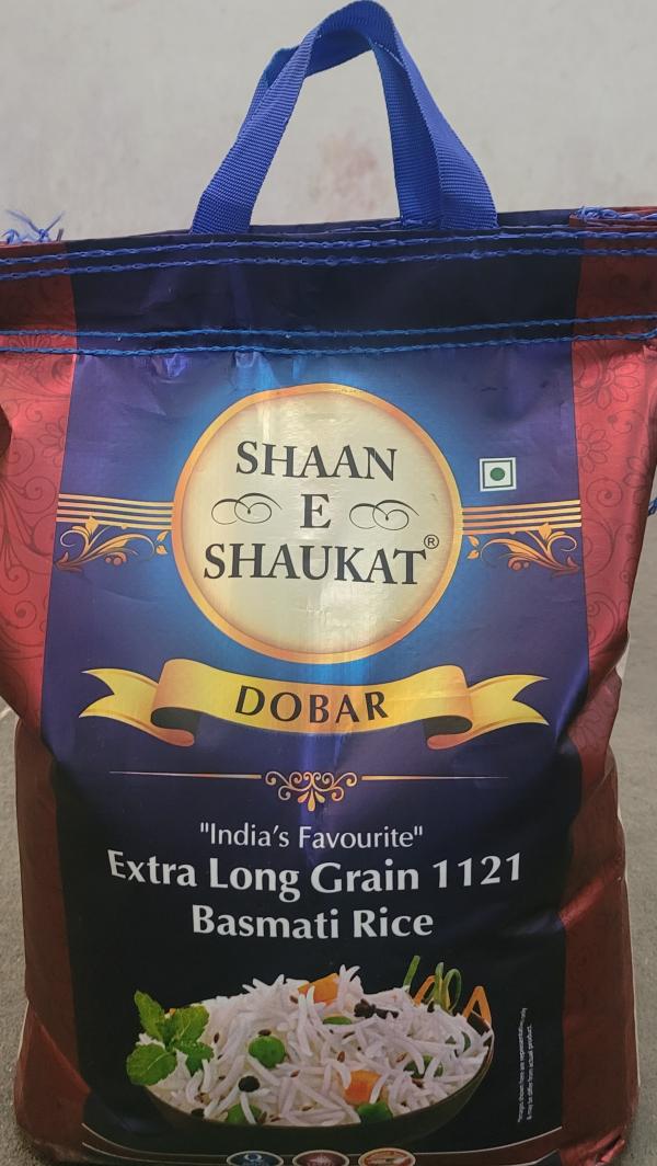 Shaan-E-Shaukat Dobar 1121 Extra Long Grain Basmati Rice 10kg - JioMart