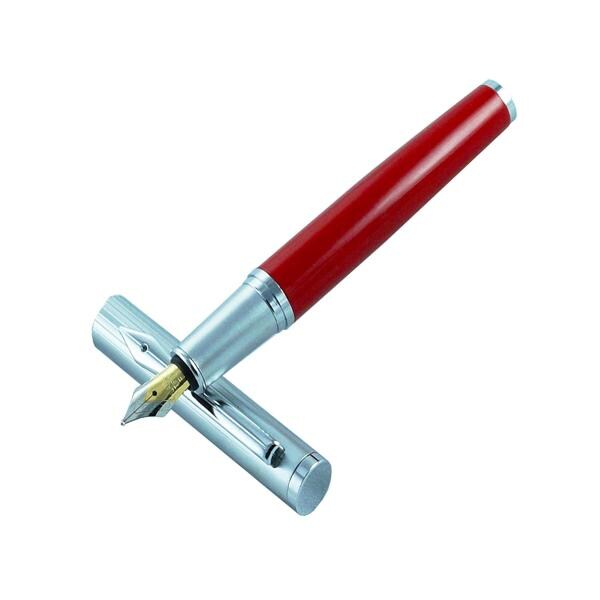 Auteur Red Metal Maroon Ink Fountain Ink Pen - JioMart