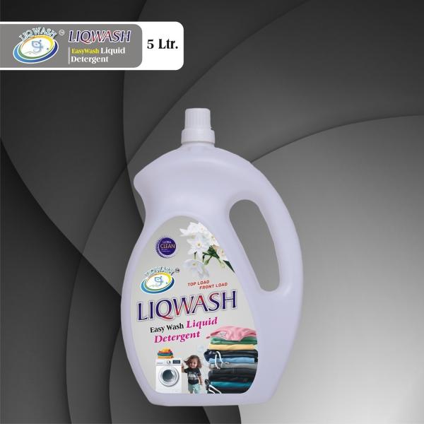 LIQ WASH Easy Wash Liquid Detergent (5 L ) - JioMart