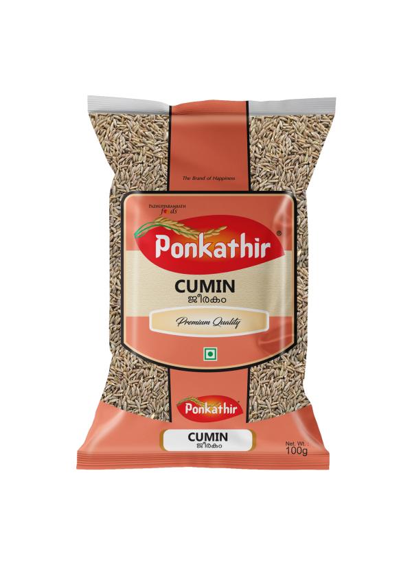 Ponkathir Cumin Seed 100g x Pack of 3 (300g)| Jeera| Jeerakam| Jilakara ...
