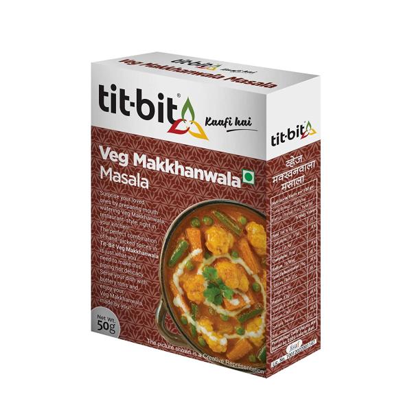 Tit-Bit Makhanwala Masala - 250 G (Pack Of 5) - JioMart