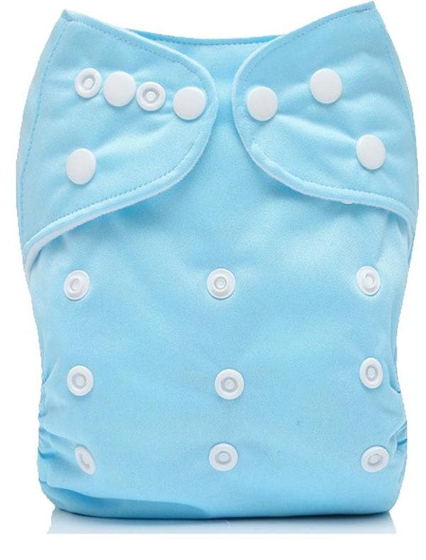 Mopslik - Baby Reusable Adjustable Washable Cloth Diaper With 5 Layered ...