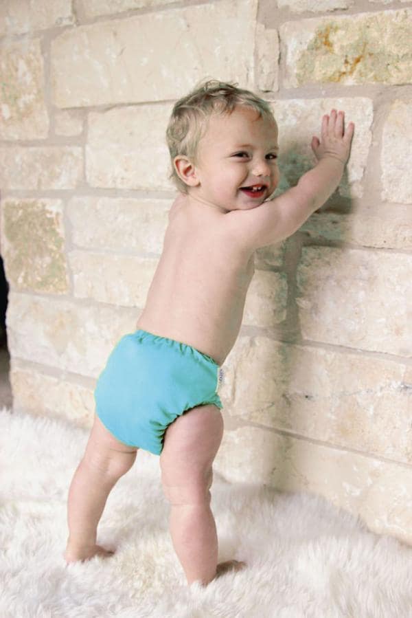 Mopslik - Baby Reusable Adjustable Washable Cloth Diaper With 5 Layered ...