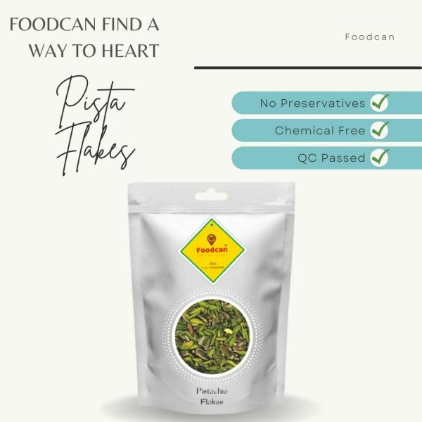 Foodcan Pista Cutting Slice Pistachios Unsalted | Raw Pista Flakes for ...