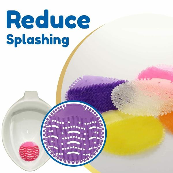 Wonder Fresh Urinal Screen Mat Assorted Fragrance - Pack of 6 - JioMart