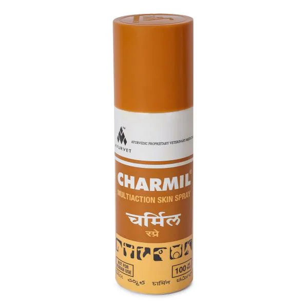 Ayurvet Charmil Plus Spray For Fungal infection, Any type of wound ...
