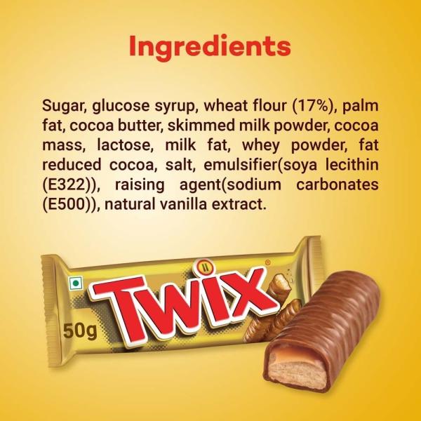 Twix Loaded with Soft Nougat, Chewy Caramel & Crunchy Cookie Great for ...