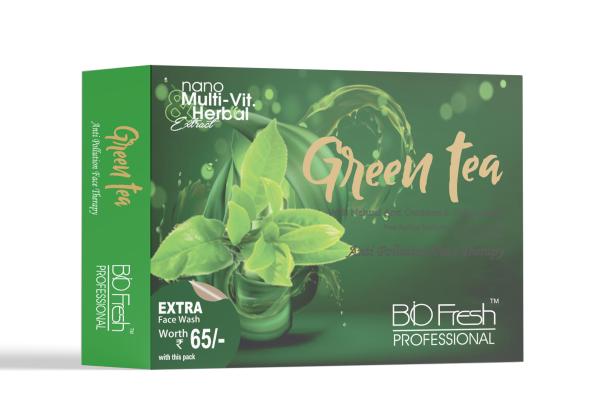 BioFresh Green Tea Facial Kit for Men and Women Anti-Pollution Skin ...