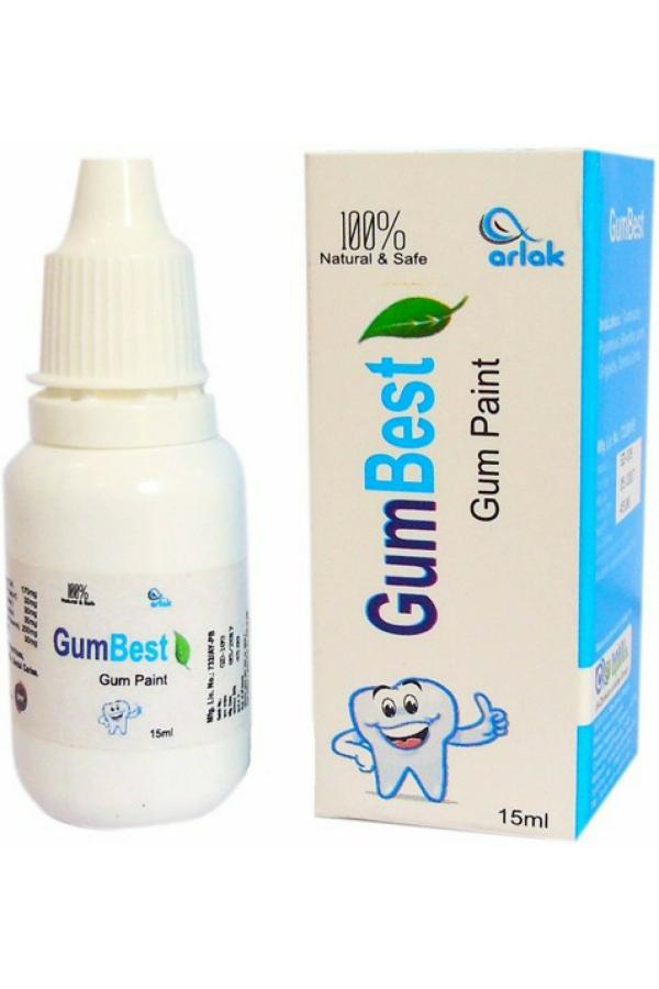 Arlak GumBest Prolonged Relief Gum Paint 15ml (Pack of 4) - JioMart
