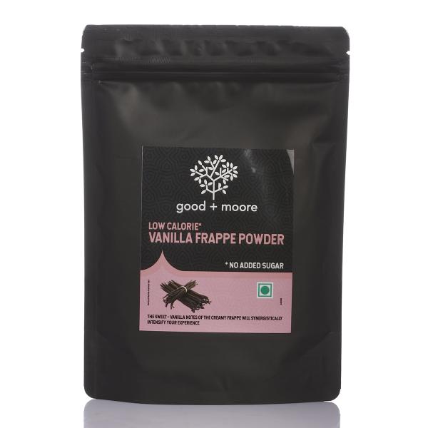 GOOD+MOORE Vanilla Frappe Powder | Instant Powdered Coffee Drink Mix ...