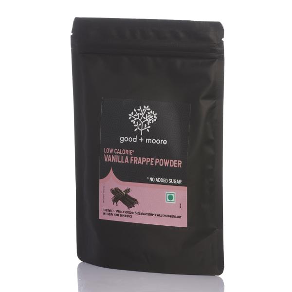 GOOD&MOORE Vanilla Frappe Powder| Instant Powdered Coffee Drink Mix ...