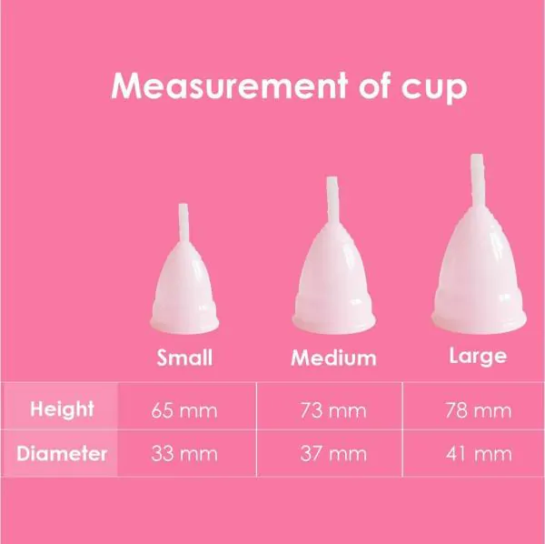 Namyaa Ultra Large Reusable Menstrual Cup | 100% Medical Grade Silicone ...