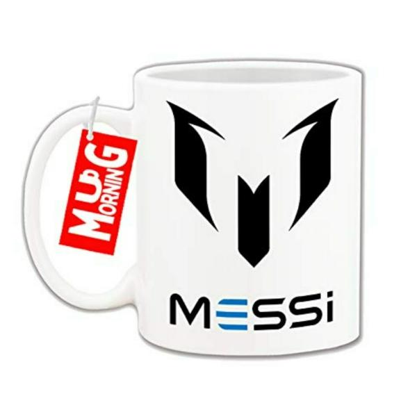Mug Morning Messi Logo Mug Lionel Messi Logo Coffee Mug Leo Messi 10 ...
