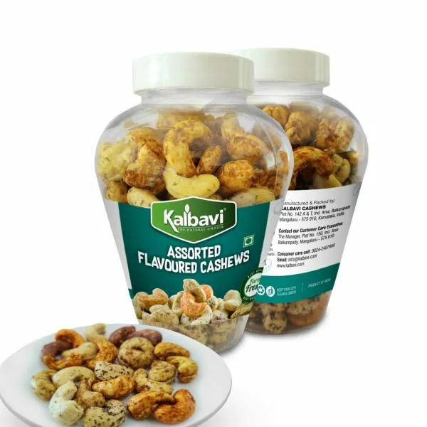 Kalbavi Cashews Assorted Flavoured 250 g - JioMart