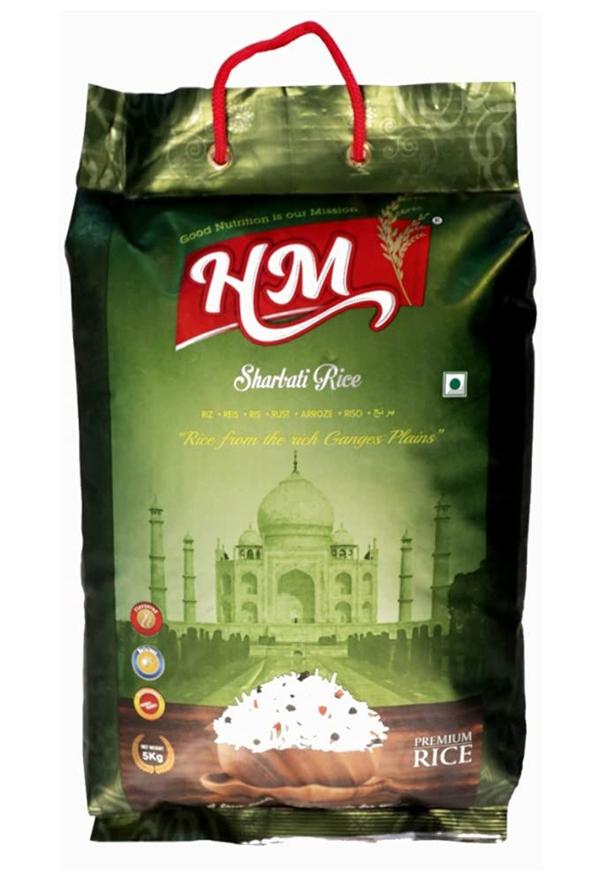 HM Sharbati Rice (5 Kg) - JioMart