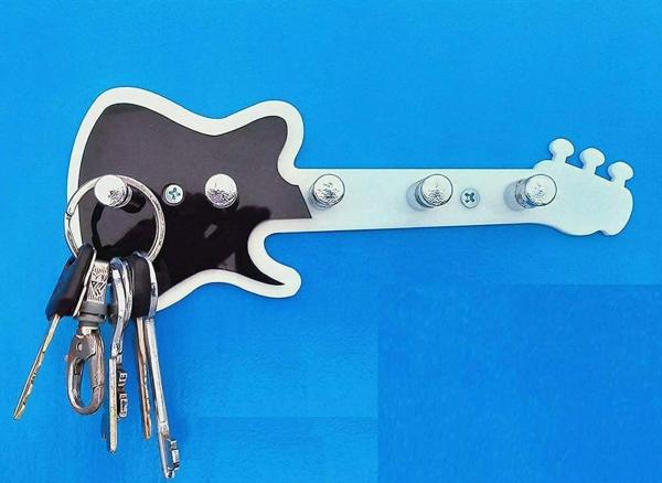 Indeed Acrylic Guitar Key Holder/Key Stand/Key Hook for Home - Acrylic ...