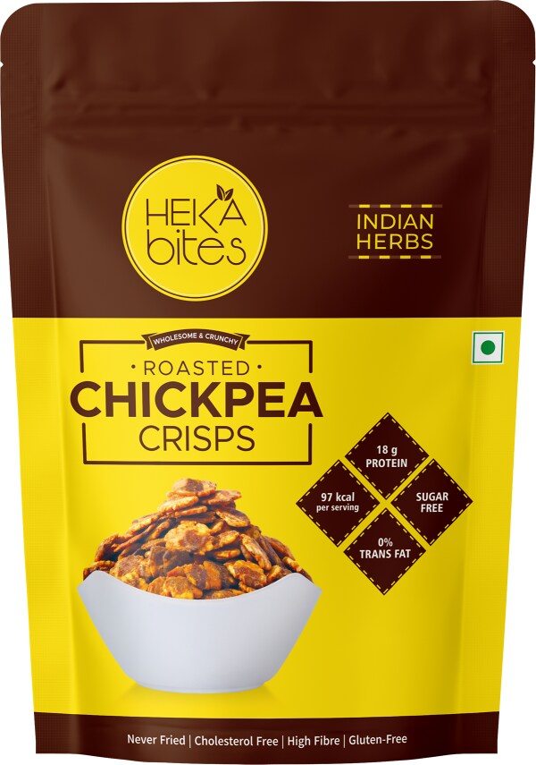 Heka Bites Roasted Chick Pea Chana JOR | Healthy Low Calorie | High ...