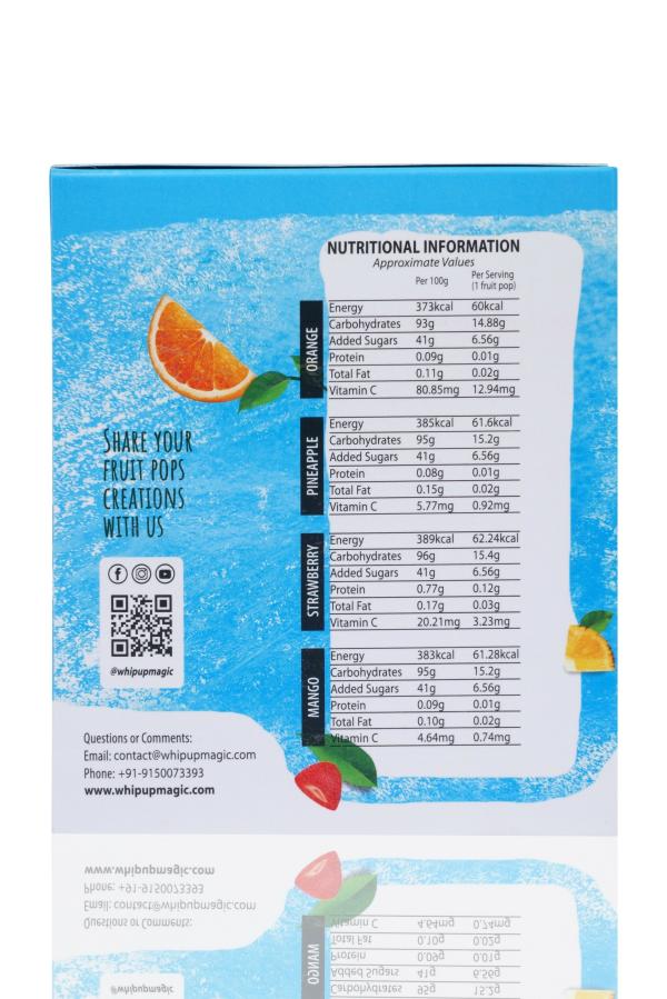 Whip Up Magic Fruit Pops DIY Popsicle Mix with Moulds (Kids' Activity ...