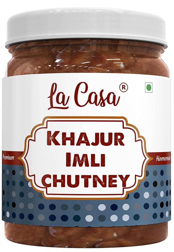 La Casa Homemade Khatti Mithi Khajur Imli Chutney (Dates Tamarind Sauce ...