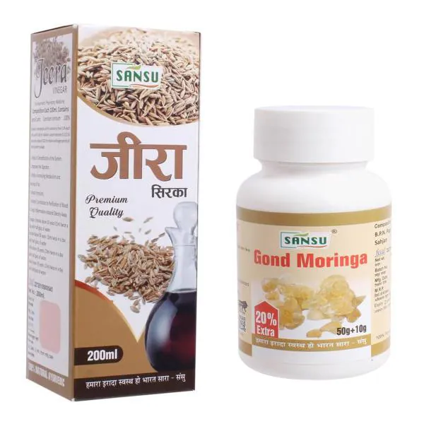 SANSU Jeera Sirka ,gond Moringa - 260 g - JioMart