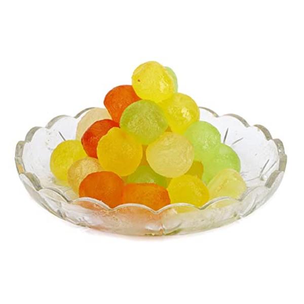 Bhim Sain Baij Nath Agra - Assorted Petha Balls - Mango, Strawberry, Khus and Gulab Flavor - 500 ...