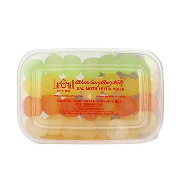 Bhim Sain Baij Nath Agra - Assorted Petha Balls - Mango, Strawberry, Khus and Gulab Flavor - 500 ...