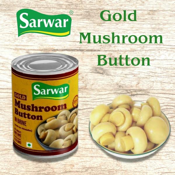 Sarwar Button Mushroom Gold 800 Gram( Pack of 4 ) - JioMart