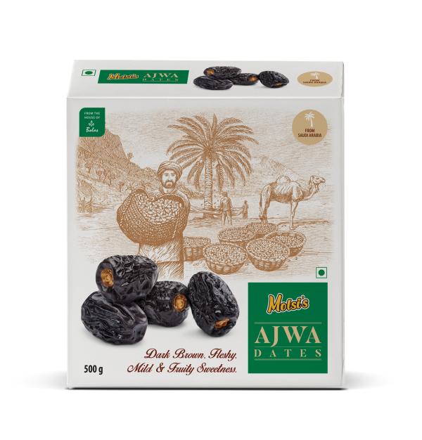 Molsi's Ajwa Dates Pack Of 500 Gms - JioMart