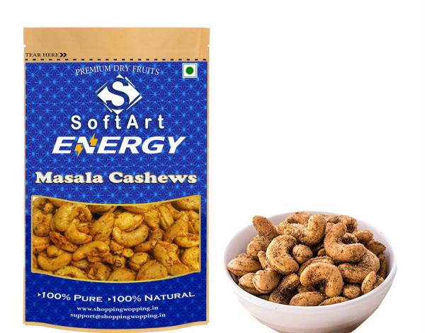 SoftArt Dry Fruits Combo Of Munakka,Masala Kaju,Pani Puri Kaju - (Pack ...