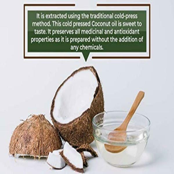 B&B Organics Cold Pressed Coconut Oil / Naariyal Tel / Thengai Ennai ...