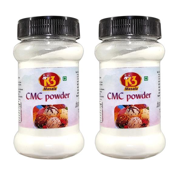 K3 Masala Ice cream Powder CMC Powder(100gm) (Carboxymethyl Cellulose ...