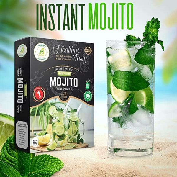 AARKAY Mojito Natural Instant Premix High Energy Drink Powder, 120g - JioMart