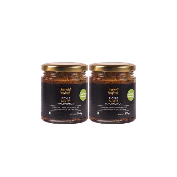 Karchi Kadhai Homemade Mixed Pickle| Mixed Achar| Punjabi Mix Pickle ...