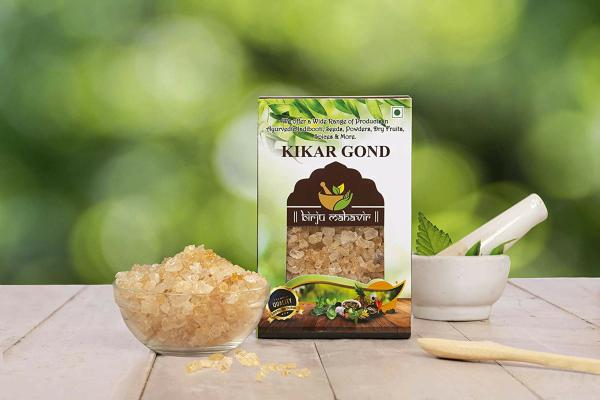 BrijBooti Babool Gond For Ladoo - Kikar Gond - Gum Arabic - Babul Gond ...