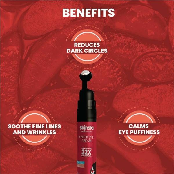 Clensta Under Eye Cream With Niacinamide 15 gm & SPF 50 Sunscreen ...