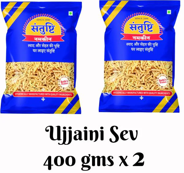Santushti Namkeen Ujjaini Sev| Poha Sev| 800gms - JioMart