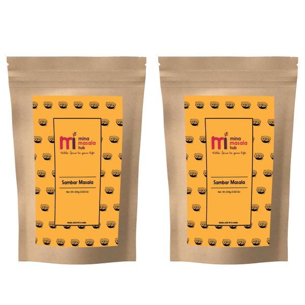 Mina Sambar Powder 100gm, Pack of 2 - JioMart