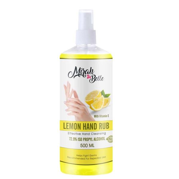 Lemon Hand Rub Sanitizer Spray -500 ml - JioMart