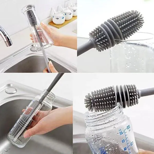 ZURU BUNCH Bottle Cleaning Brush with 13" Long Handle Water Bottles ...