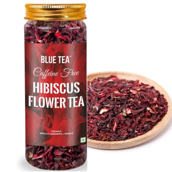 Blue Tea Rose Tea,Butterfly Pea Tea And Hibiscus Tea Herbal Tea -100 g ...