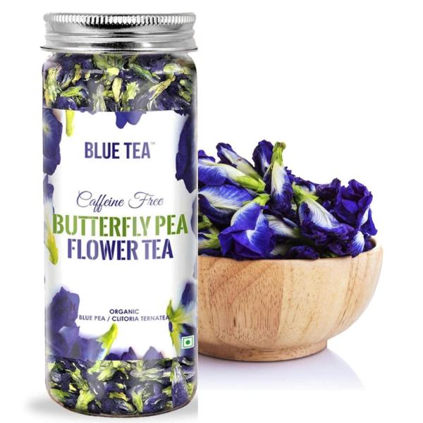 Blue Tea Rose Tea,Butterfly Pea Tea And Hibiscus Tea Herbal Tea -100 g ...