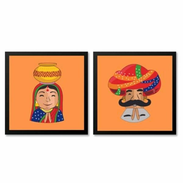 Gathari Framed Posters for Room Decoration Wall Art Painting, Framed ...